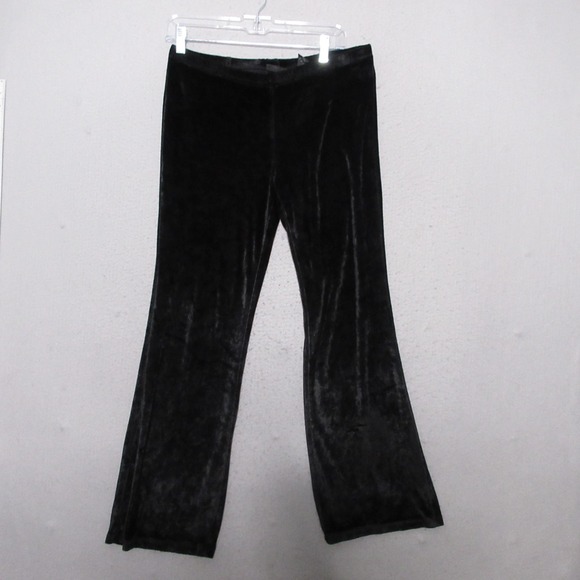 Express | Pants & Jumpsuits | Vintage Express Pants Black Velvet Y2k 9s ...